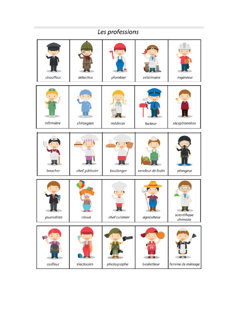 Professions Fle | PDF