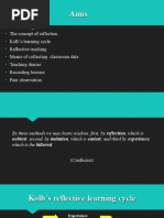 Borton's Reflective Model Overview | PDF | Career & Growth | Self ...