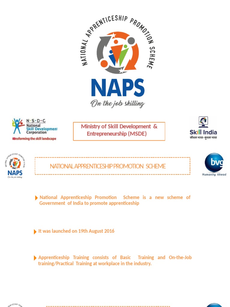 BVG NAPS Presentation Eng | PDF | Apprenticeship | Employment