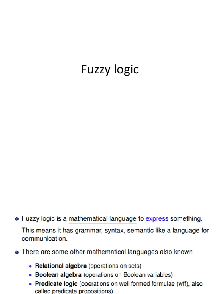 L1 Introduction | PDF | Fuzzy Logic | Cognitive Science