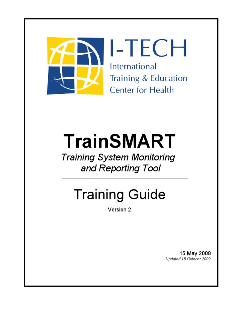 Train Smart Training Manual | PDF | Hyperlink | Password