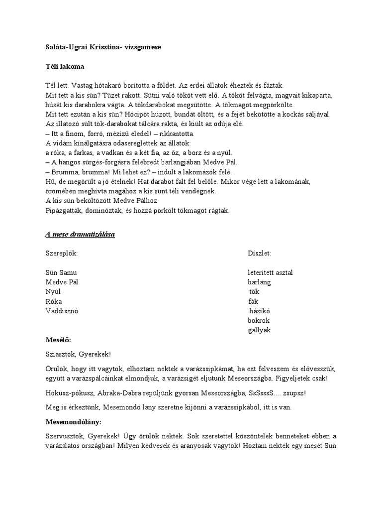 BácsalmásSaláta Ugrai Krisztina Téli Lakoma | PDF