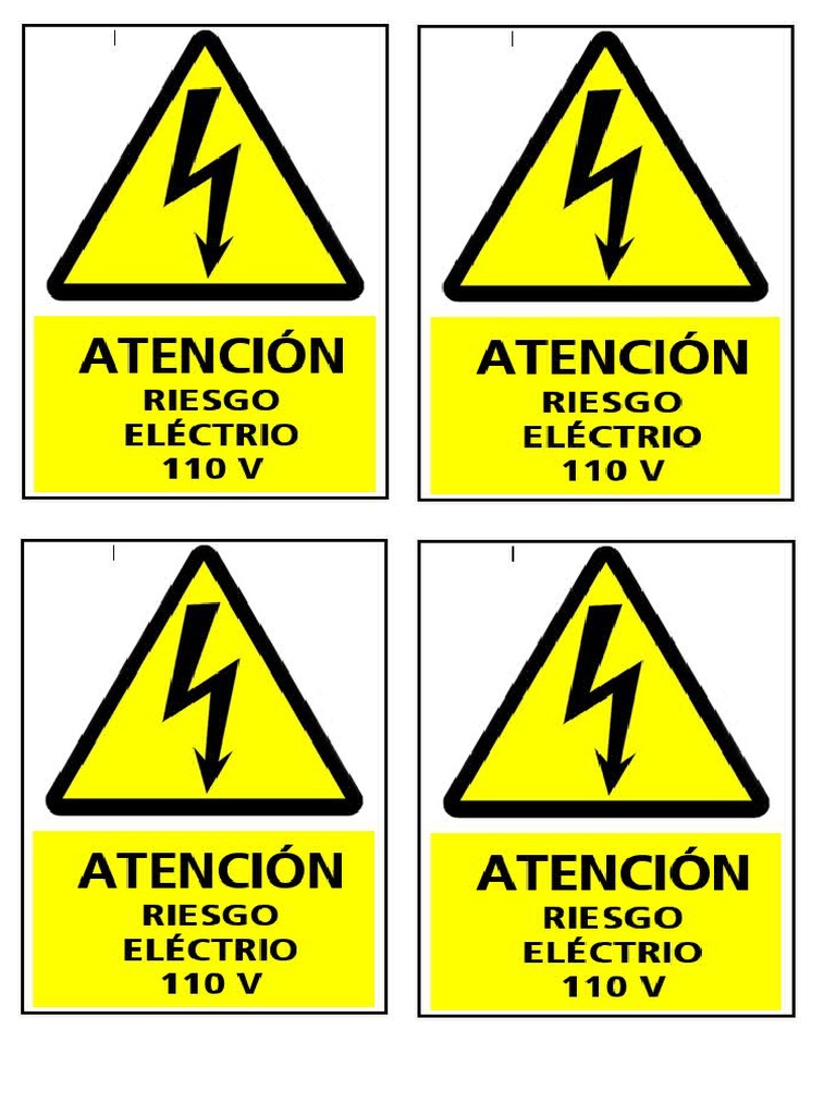 Riesgo Electrico 110 | PDF