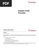 API Q1 - Audit Preparation Checklist | PDF | Internal Audit | Audit