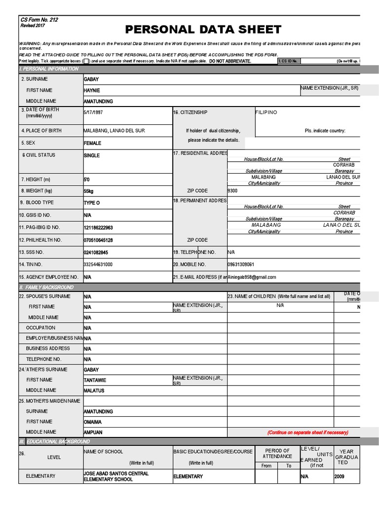 Updated PDS | PDF | Passport | Government