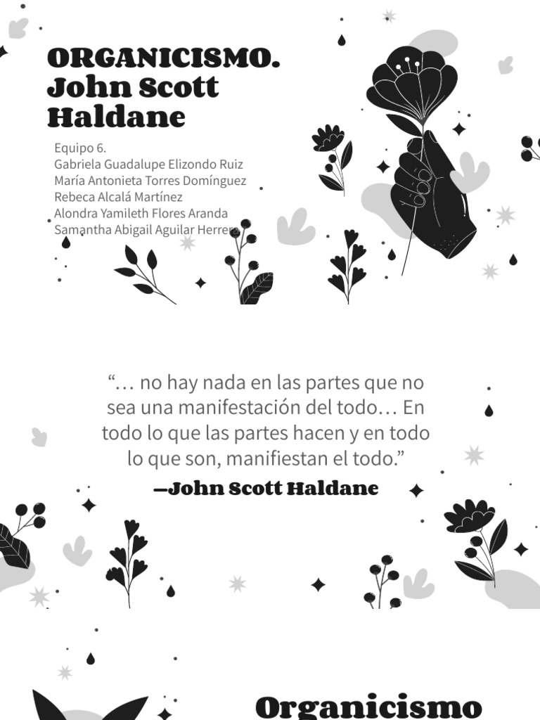 Teoría del Organicismo en Filosofía | PDF | Política | Ciencias sociales