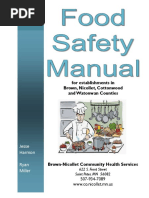 Servsafe 8E Chapter 1 | PDF