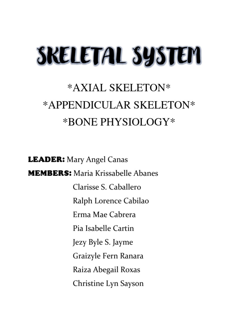 Skeletal-System | PDF | Foot | Pelvis