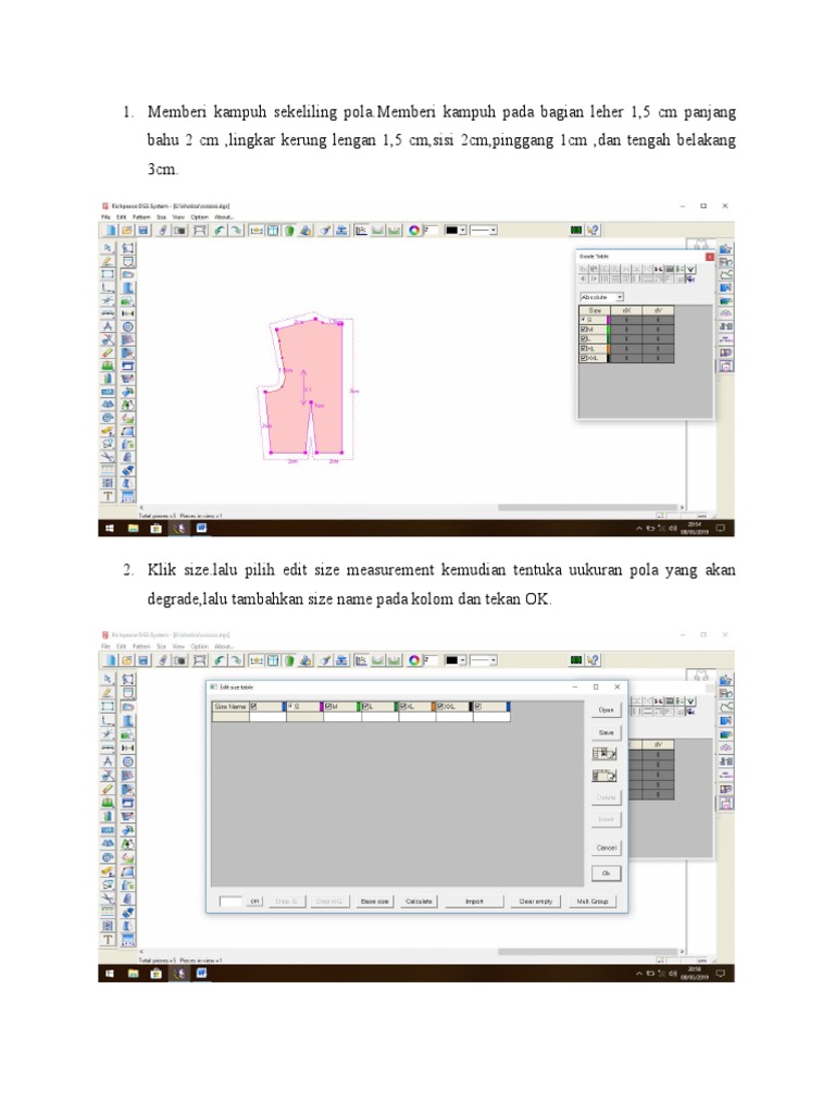 Langkah Grading | PDF