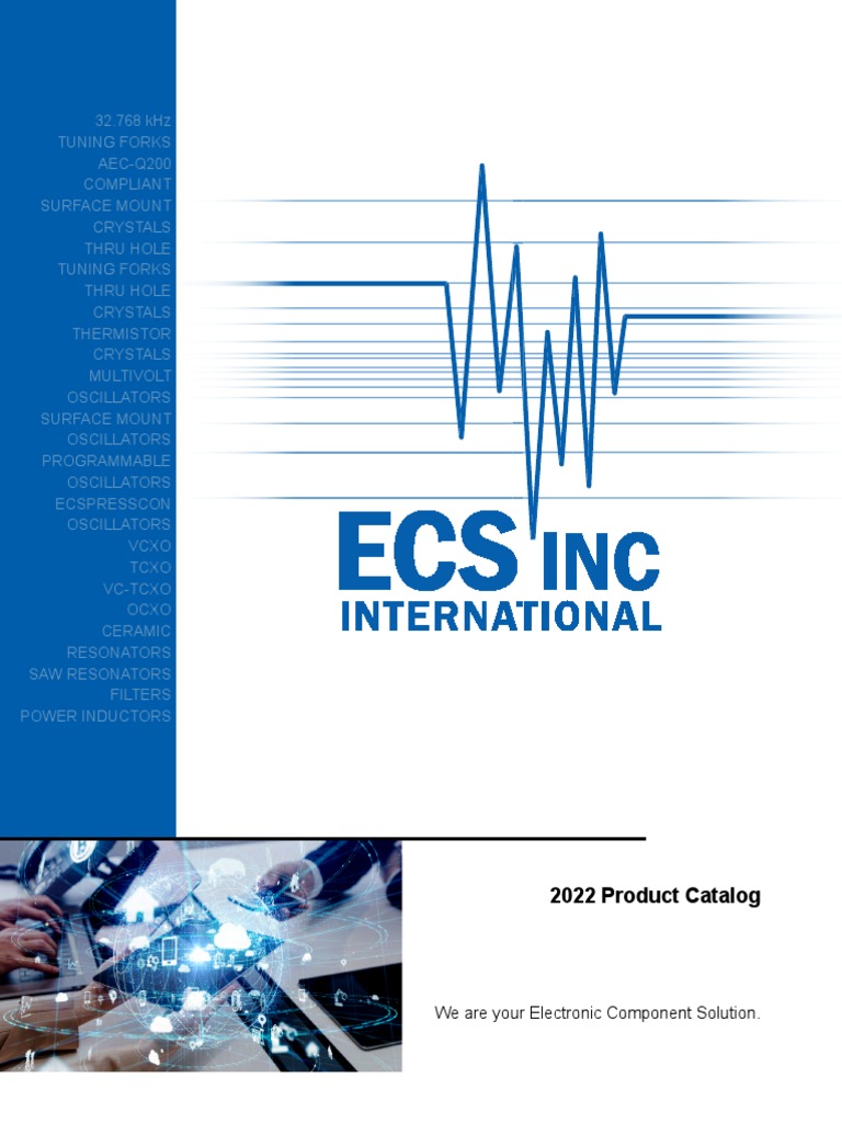 Ecs Product Catalog2022 | PDF | Inductor | Filter (Signal Processing)