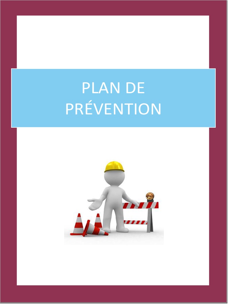 Modèle de Plan de Prévention Simplifié | PDF | Prophylaxie | Sécurité