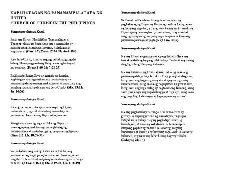 Confirmation Class Pdf