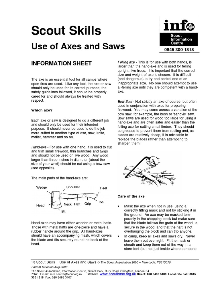 Axe&Saw | PDF | Axe