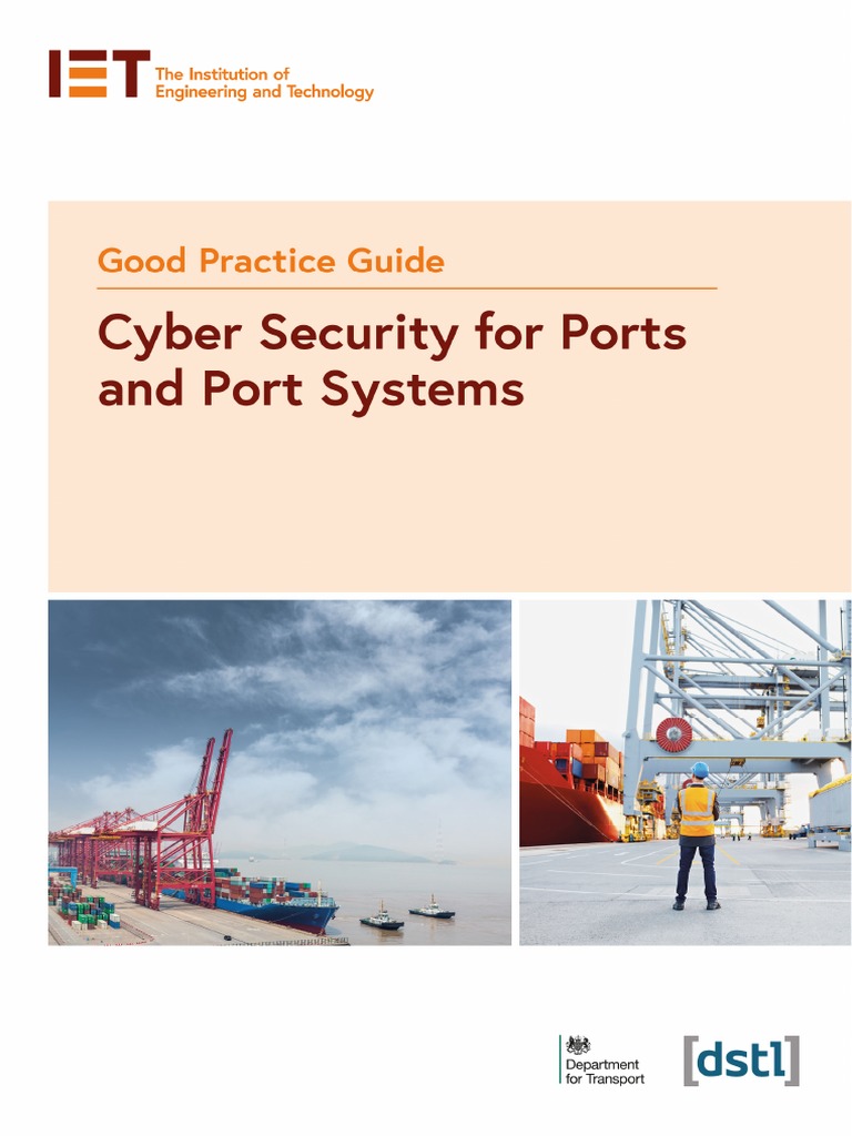 Cyber Security For Ports and Port Systems Code of Practice | PDF ...