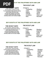 BSP General Commands | PDF | Tagalog Language | Philippines