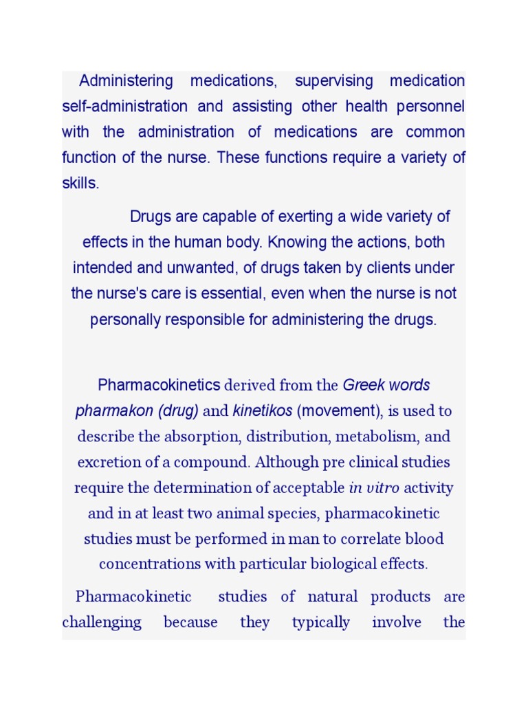 Ue 1 Pharma Notes | PDF | Over The Counter Drug | Food And Drug ...