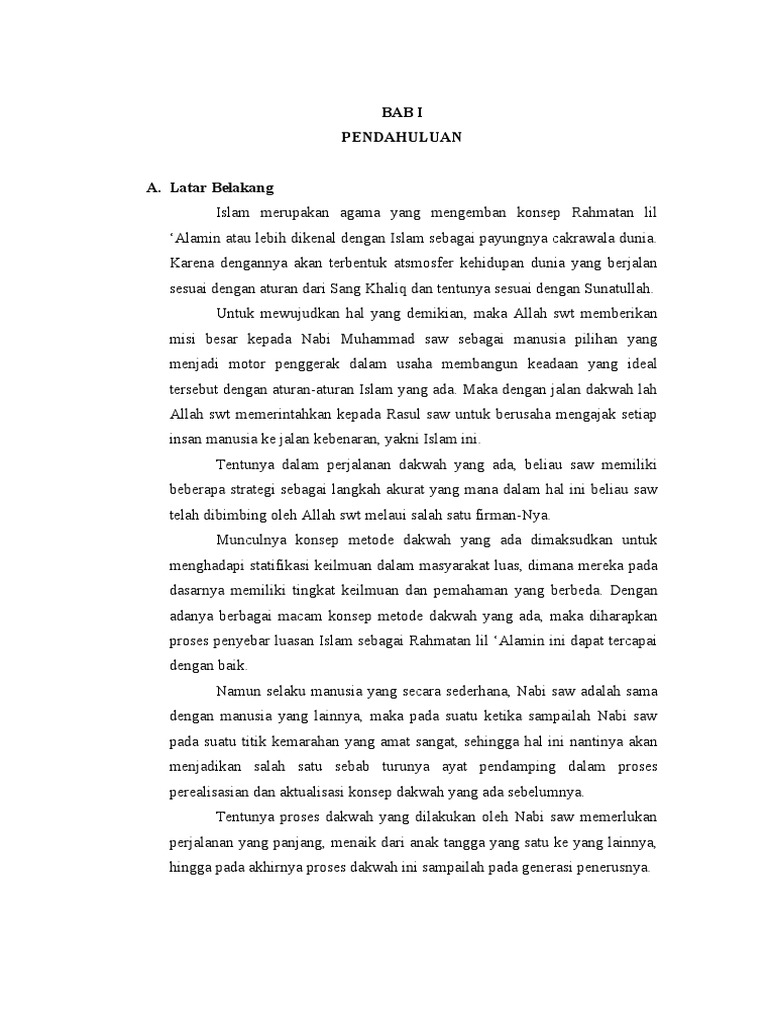 Metode Dakwah dalam An-Nahl 125 | PDF