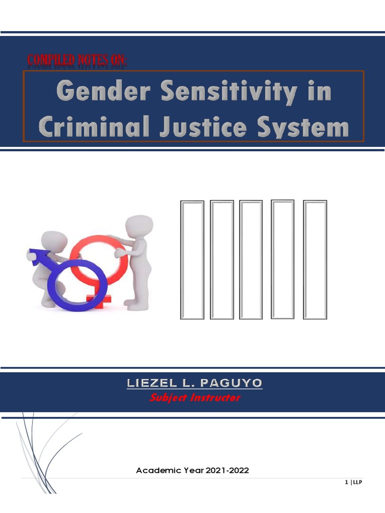 EC 1 Notes 1st Sem AY 21-22-1 | PDF | Gender | Gender Studies