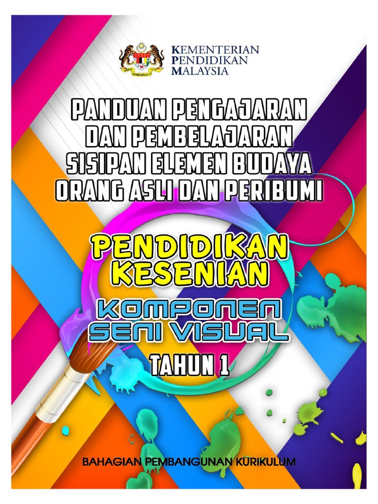BUKU PANDUAN PDP SISIPAN P.SENI VISUAL THN 1 | PDF