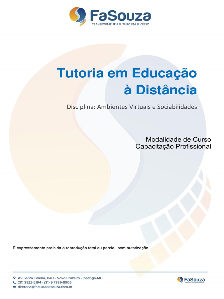 Educação A Distância Pdf