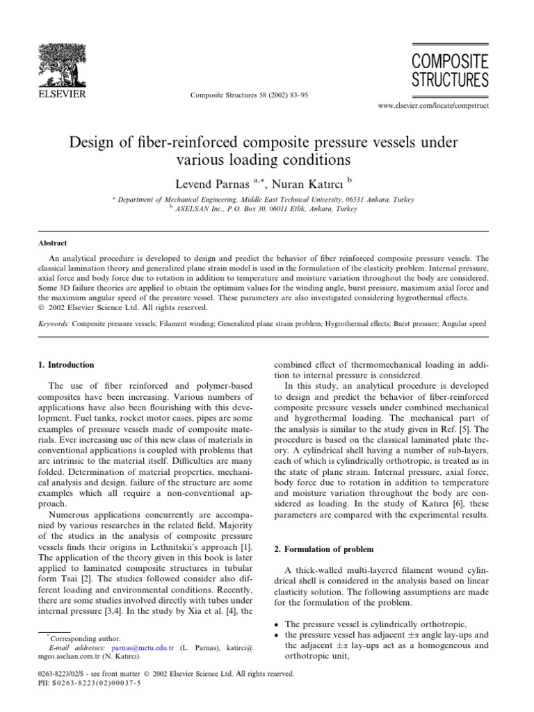 Design of Fiber Reinforced Composite Pre | PDF | Composite Material ... Design of Fiber Reinforced Composite Pre | PDF | Composite Material ...