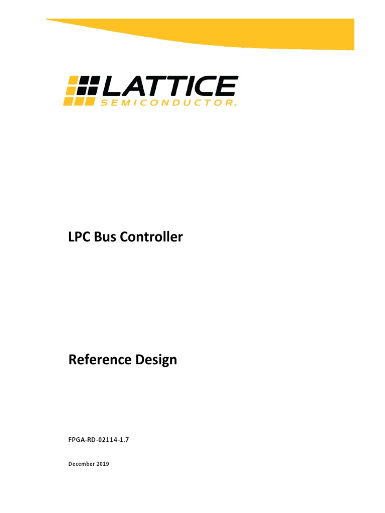 FPGA-RD-02114-1-7-LPC-Low-Pin-Count-Bus-Controller-Reference Design ... FPGA-RD-02114-1-7-LPC-Low-Pin-Count-Bus-Controller-Reference Design ...