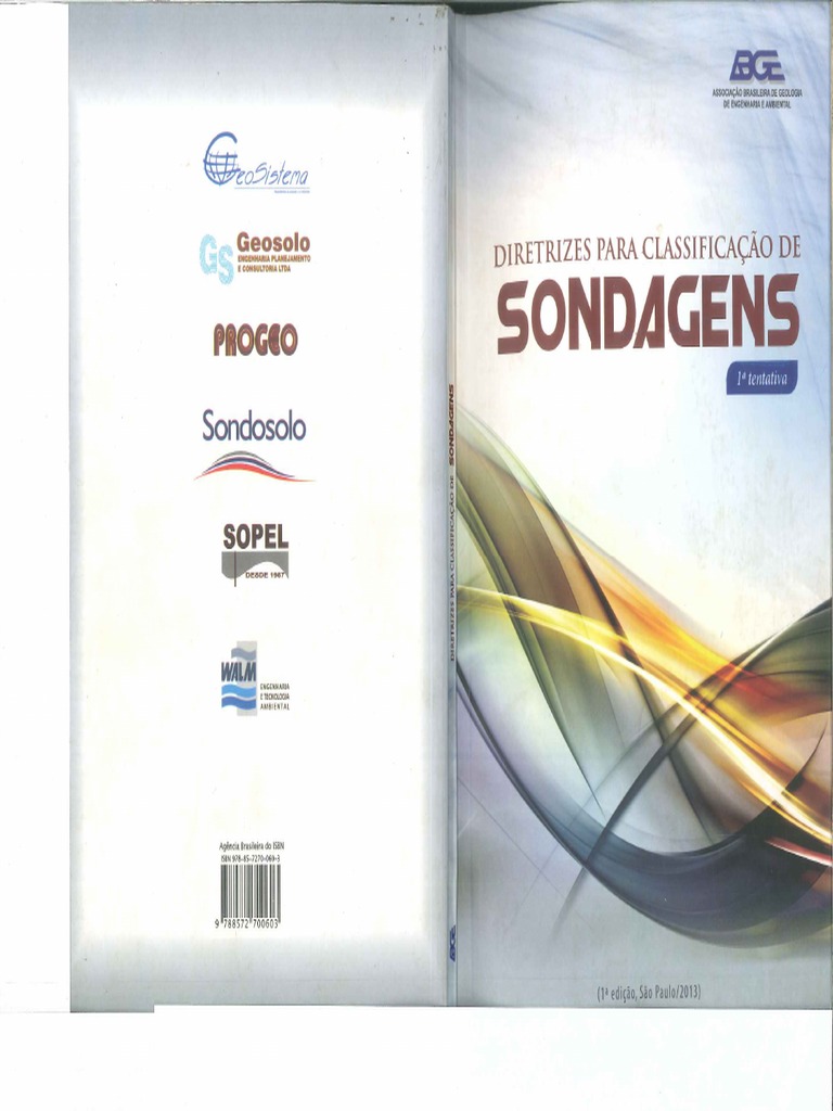 Diretrizes para Classificação de Sondagens (ABGE) | PDF