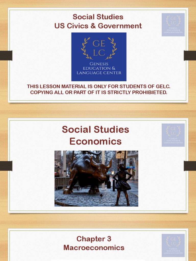 GED - Social Science - E3 (Macroeconomics) | PDF
