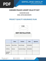 Construction Project Quality Plan Overview Pdf Quality Assurance