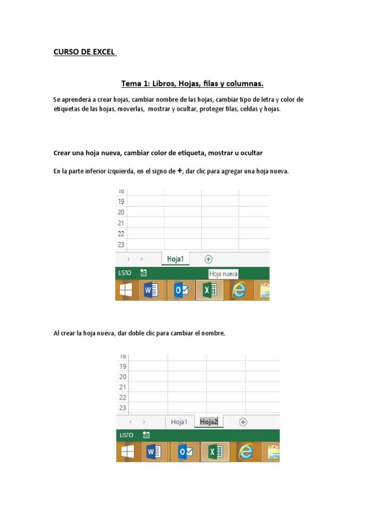 Curso Completo de Excel: Fundamentos y Fórmulas | PDF | Informática