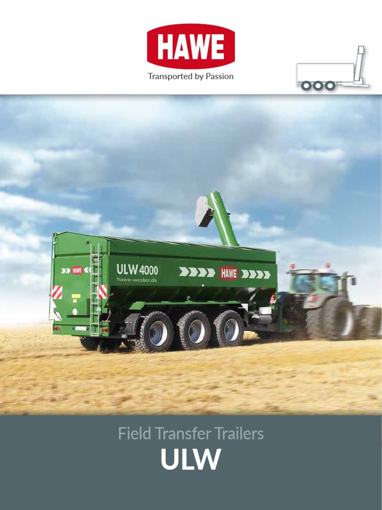 Hawe Folder Ulw s20 GB | PDF | Tire | Tractor