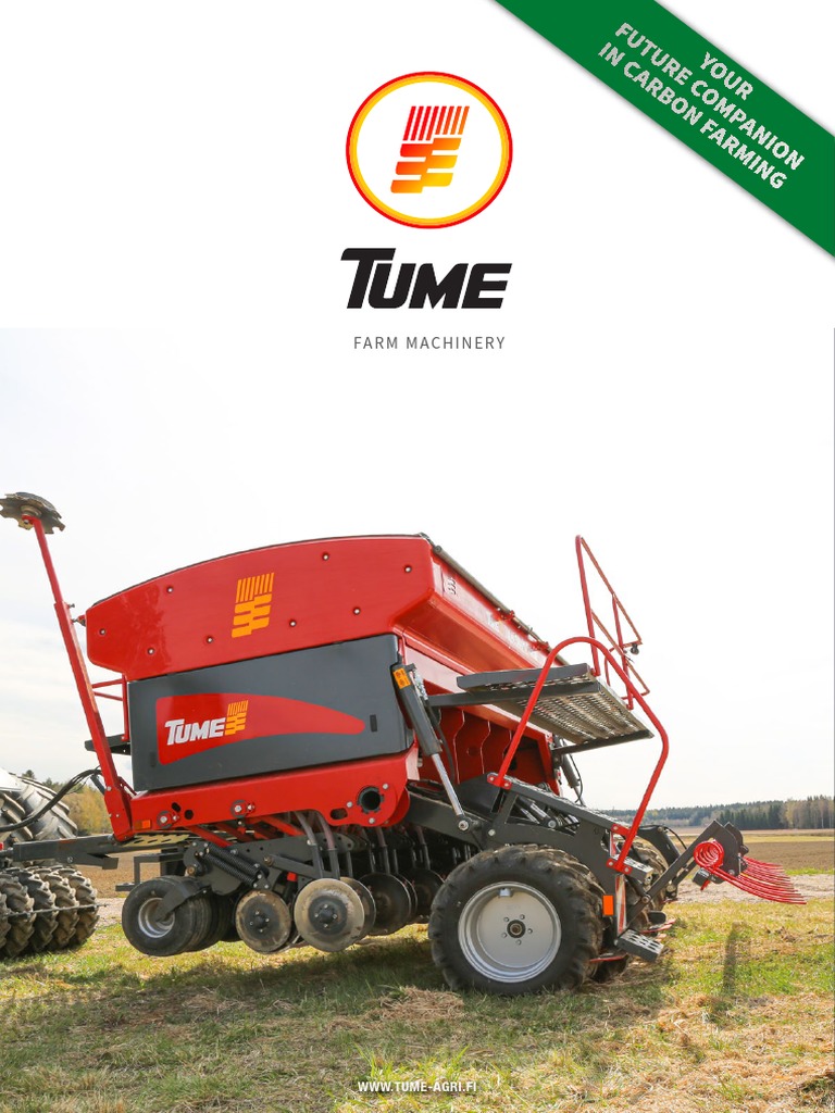 Tume Katalogi 2022 ENnetti | PDF | Sowing | Tractor