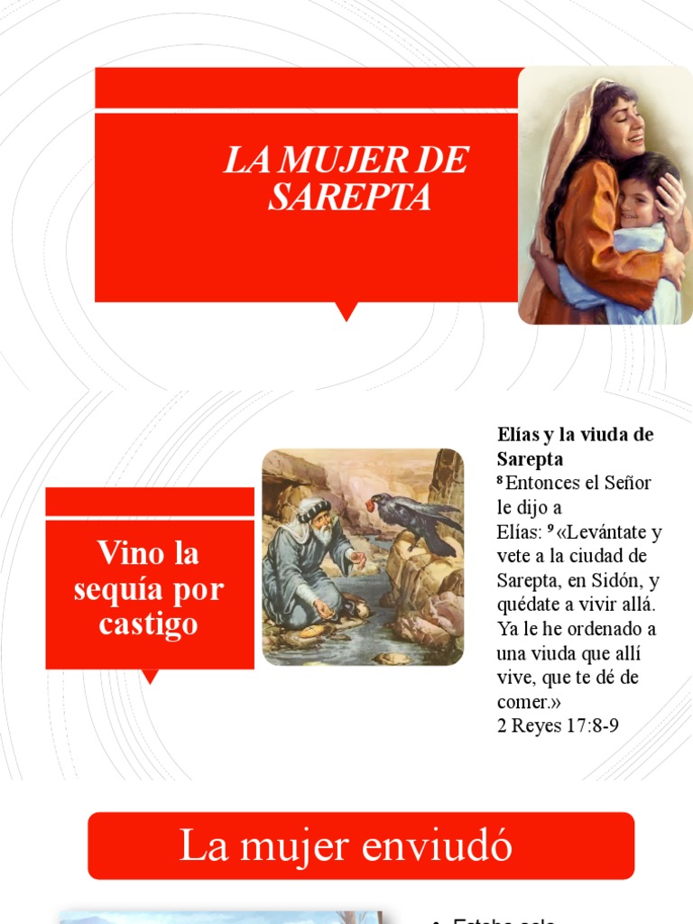 Elías y la fe de la viuda de Sarepta | PDF | Elijah