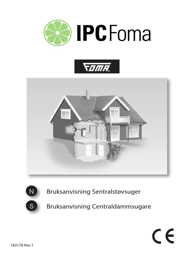 Handen Centraldammsugare FOMA Manual | PDF