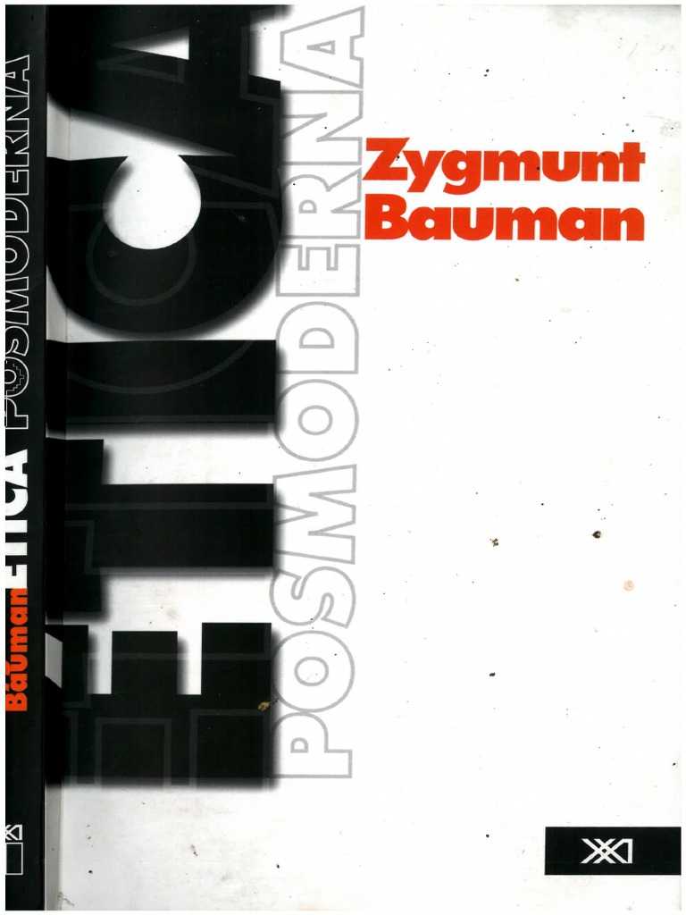 Etica Posmoderna Zygmunt Bauman | PDF