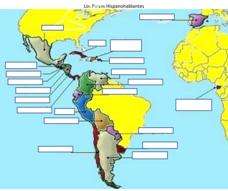 Los Paises Hispanohablantes | PDF