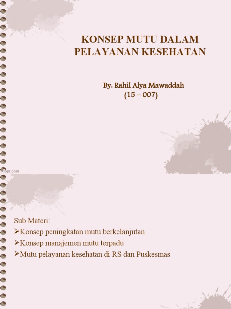 PPT Mutu | PDF