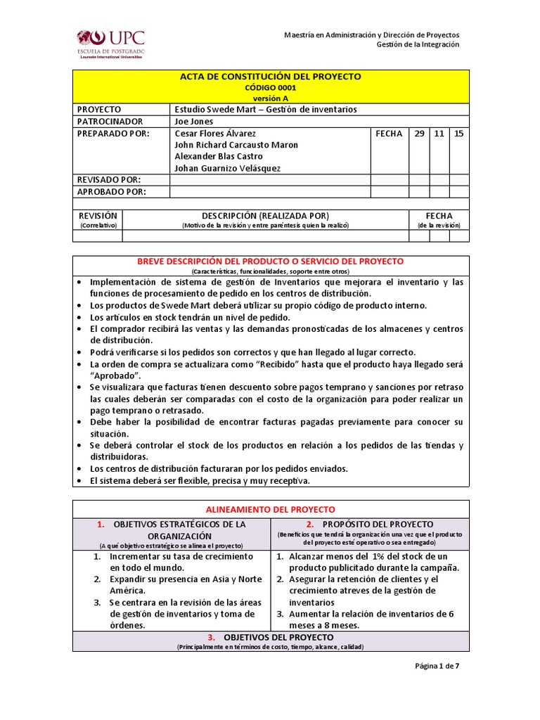 Caso Swede Mart | PDF | Inventario | Presupuesto