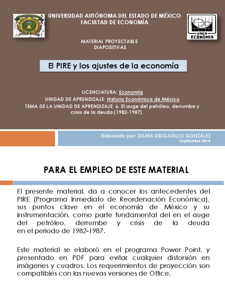 PIRE | PDF | Petróleo | Deuda gubernamental