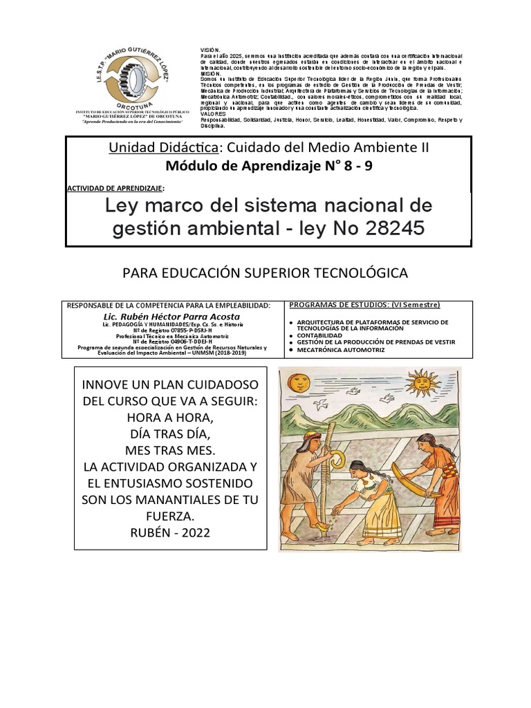 Modulo 8-9 de Aprendizaje Cma II - Apsti Co GPPV Ma Vi 22-II | PDF ...