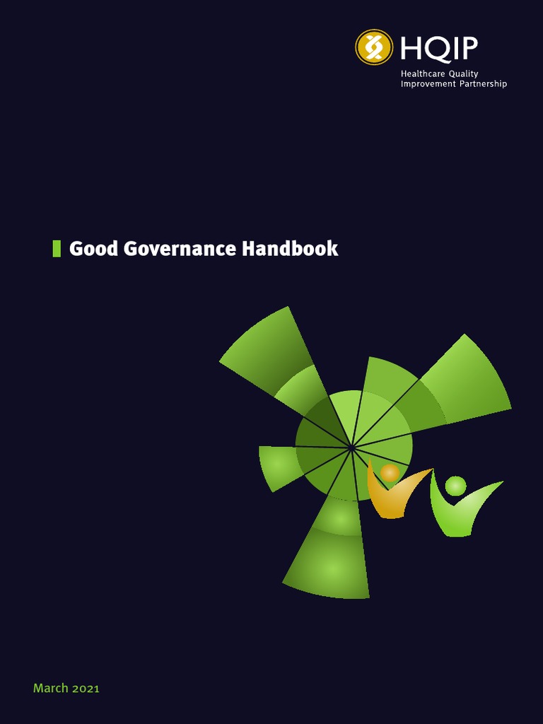 Good Governance Handbook - HQIP | PDF | Governance | Quality Management