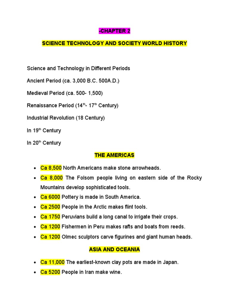 STS G1 | PDF | Renaissance | Industrial Revolution
