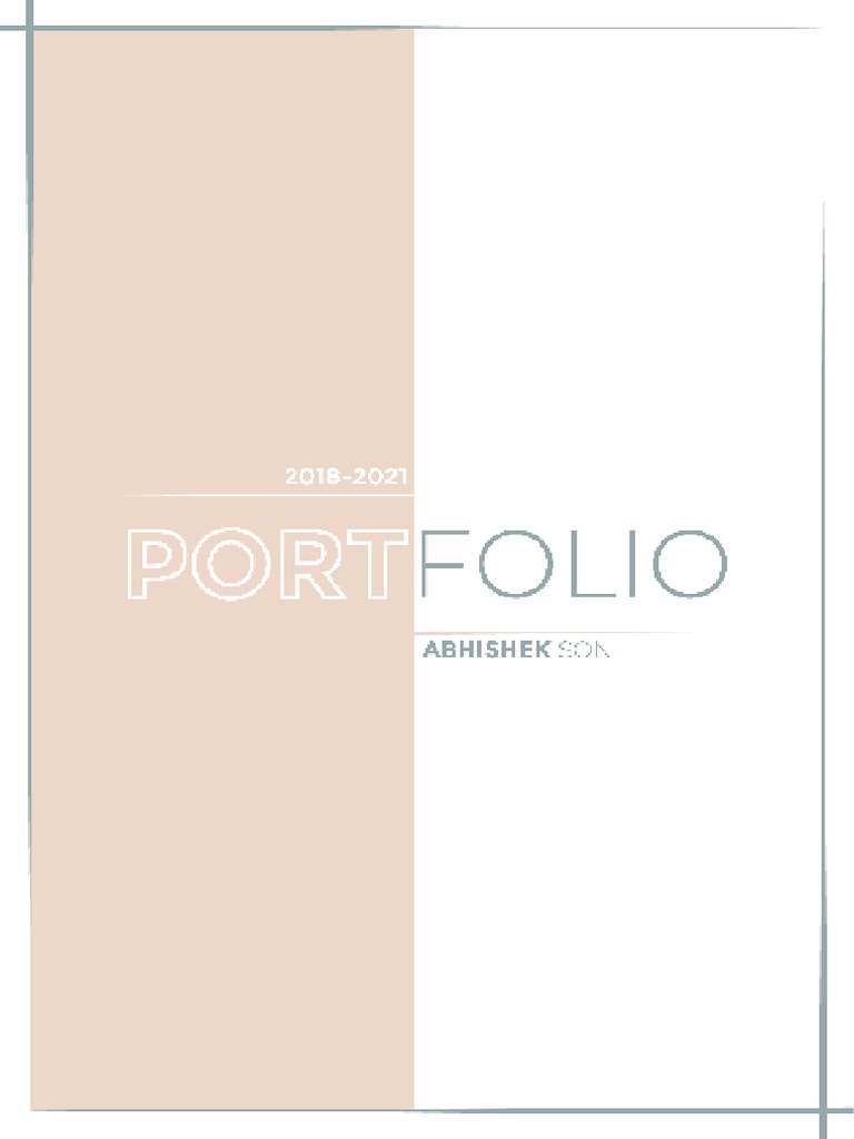 Architectural Portfolio Compressed | PDF | Wall | Architectural Elements