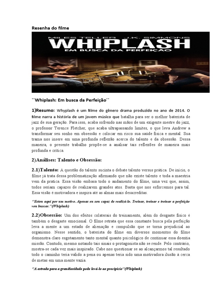 Whiplash | PDF