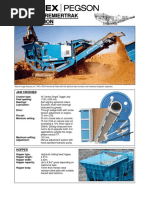 McCloskey J50 Technical Specification | PDF