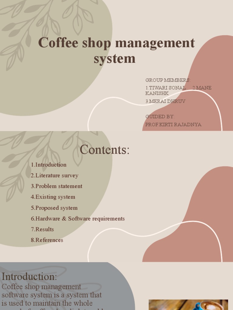 Mini Project | PDF | Point Of Sale | System Software