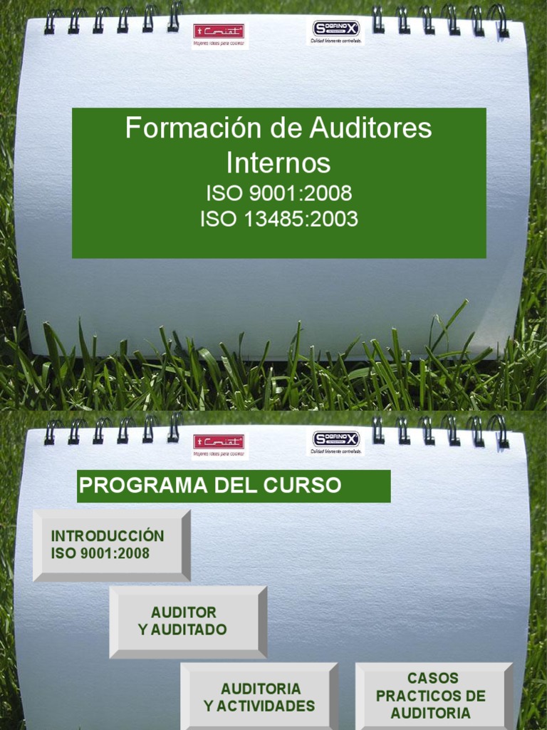 Curso Formacion de Auditores de SGC | PDF | Auditoría | Calidad (comercial)