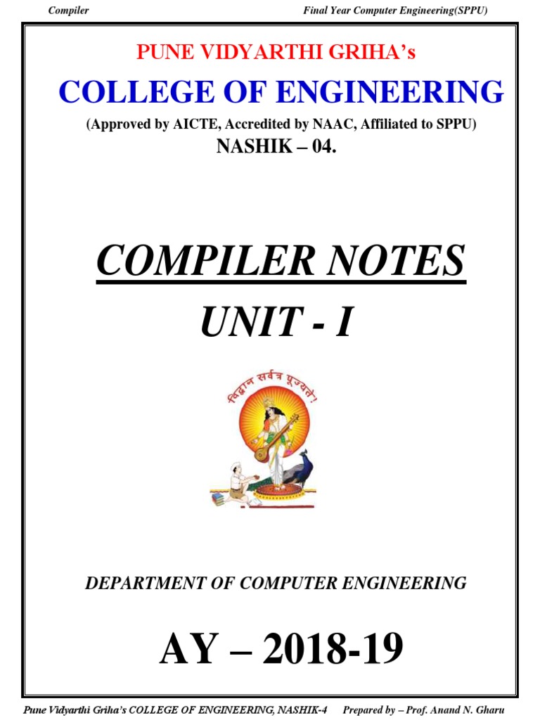 Compiler Design Notes | PDF | Parsing | Computer Program Compiler Design Notes | PDF | Parsing | Computer Program