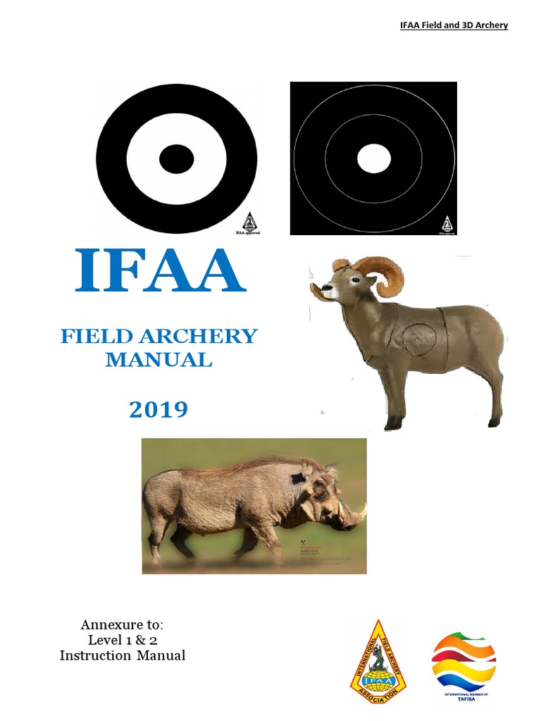 IFAA Field Manual-2019 | PDF | Archery | Projectile Weapons
