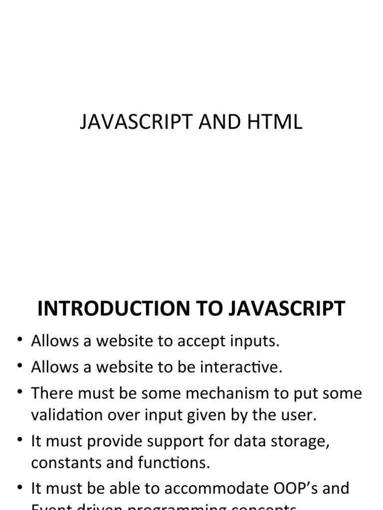 Introduction | PDF | Java Script | World Wide Web Introduction | PDF | Java Script | World Wide Web